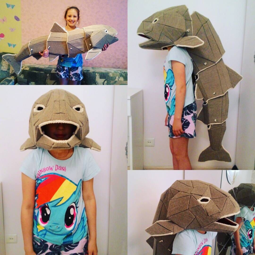 Fish Mask by Wintercroft : 5 Steps (with Pictures) - Instructables