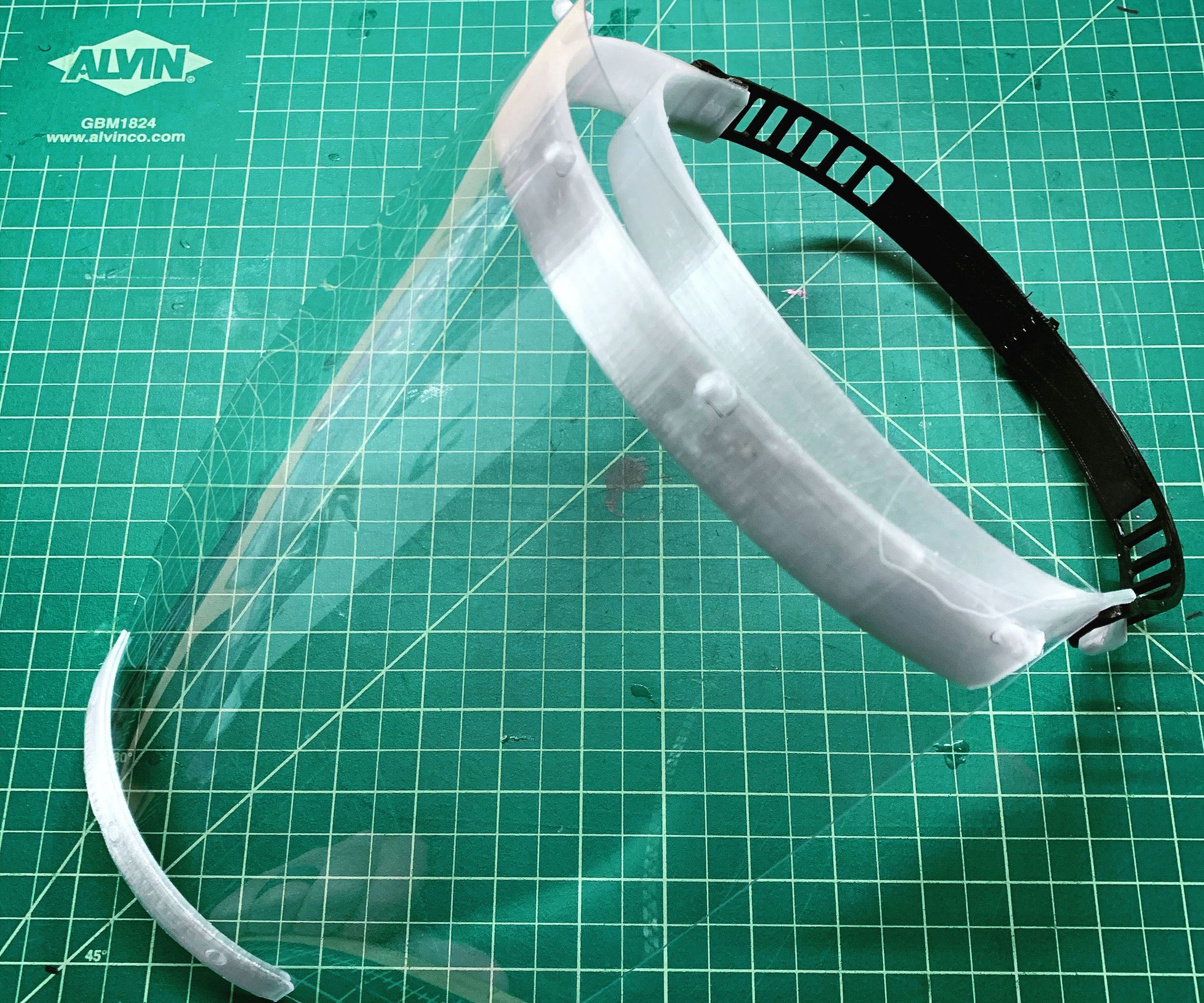 3D Printed Medical Face Shield Strap - Instructables