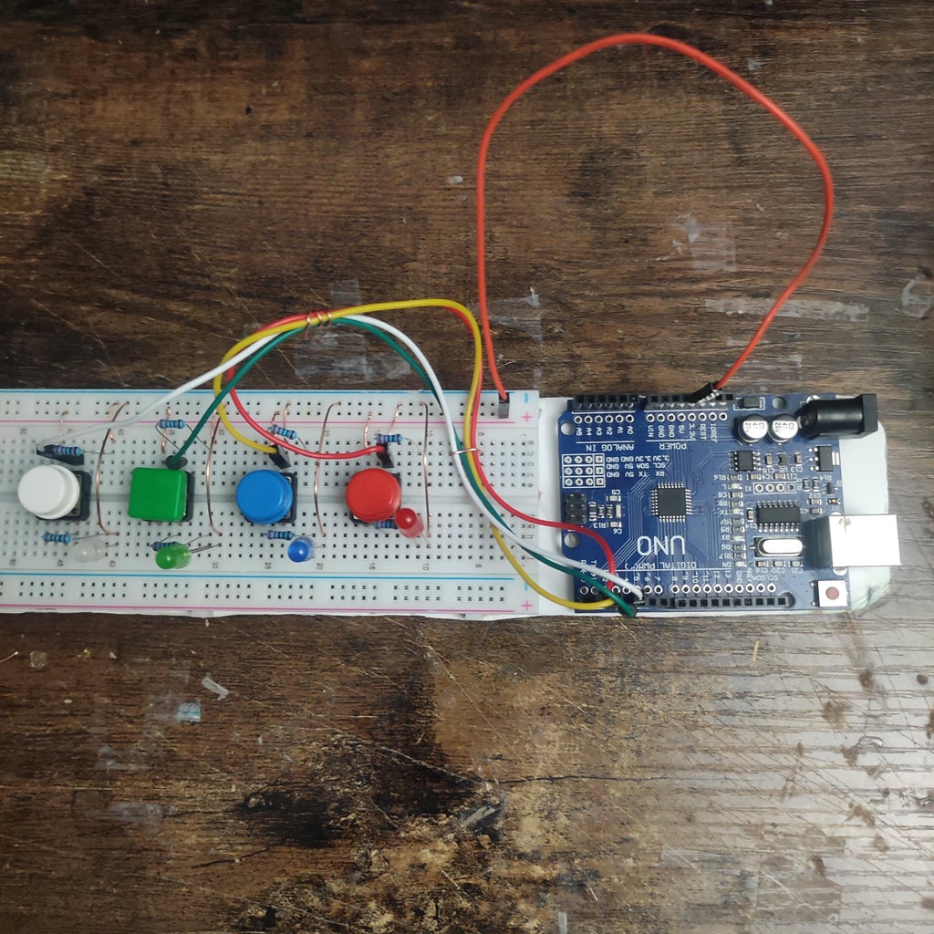 Arduino Arcade Memory Game 7 Steps Instructables