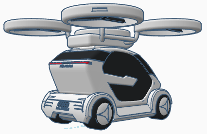 Creating a Flying Car Using 3D Designing! (TinkerCad and Fusion 360) : 10 Steps - Instructables