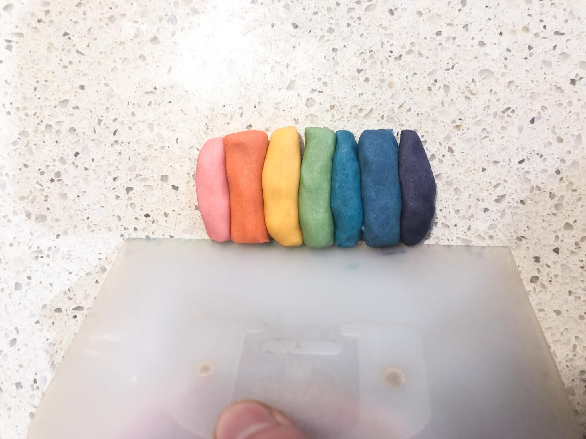 Rainbow Puff Balls With Coconut Filling : 12 Steps (with Pictures ...
