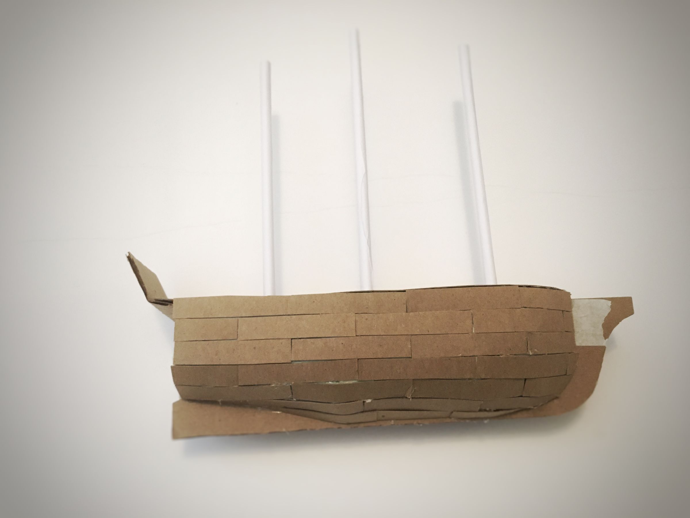 Model Ship From Paper and Cardboard : 15 Steps (with Pictures ...