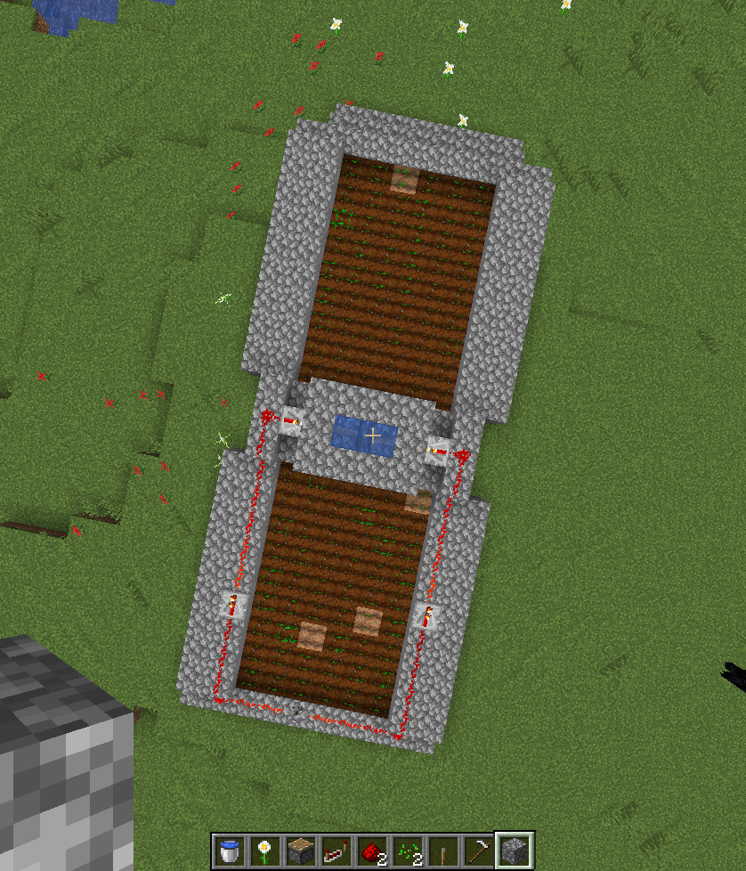 Minecraft Auto-harvest Wheat Farm : 14 Steps - Instructables
