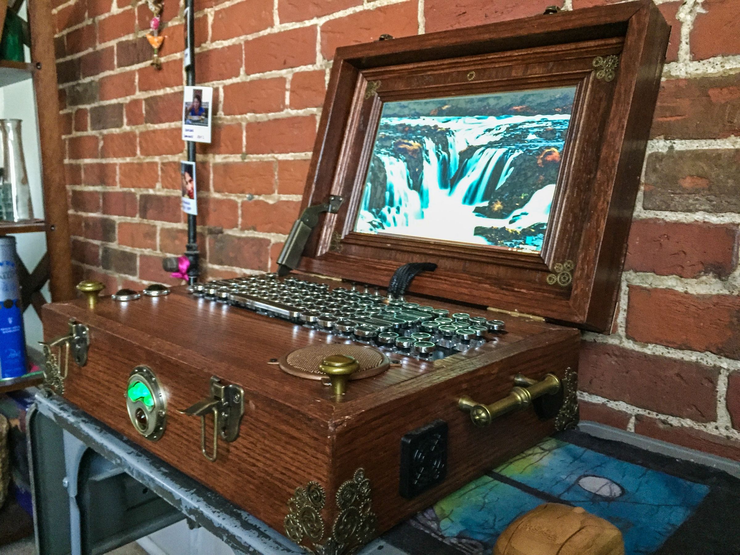 Steampunk Raspberry Pi Laptop : 7 Steps (with Pictures) - Instructables