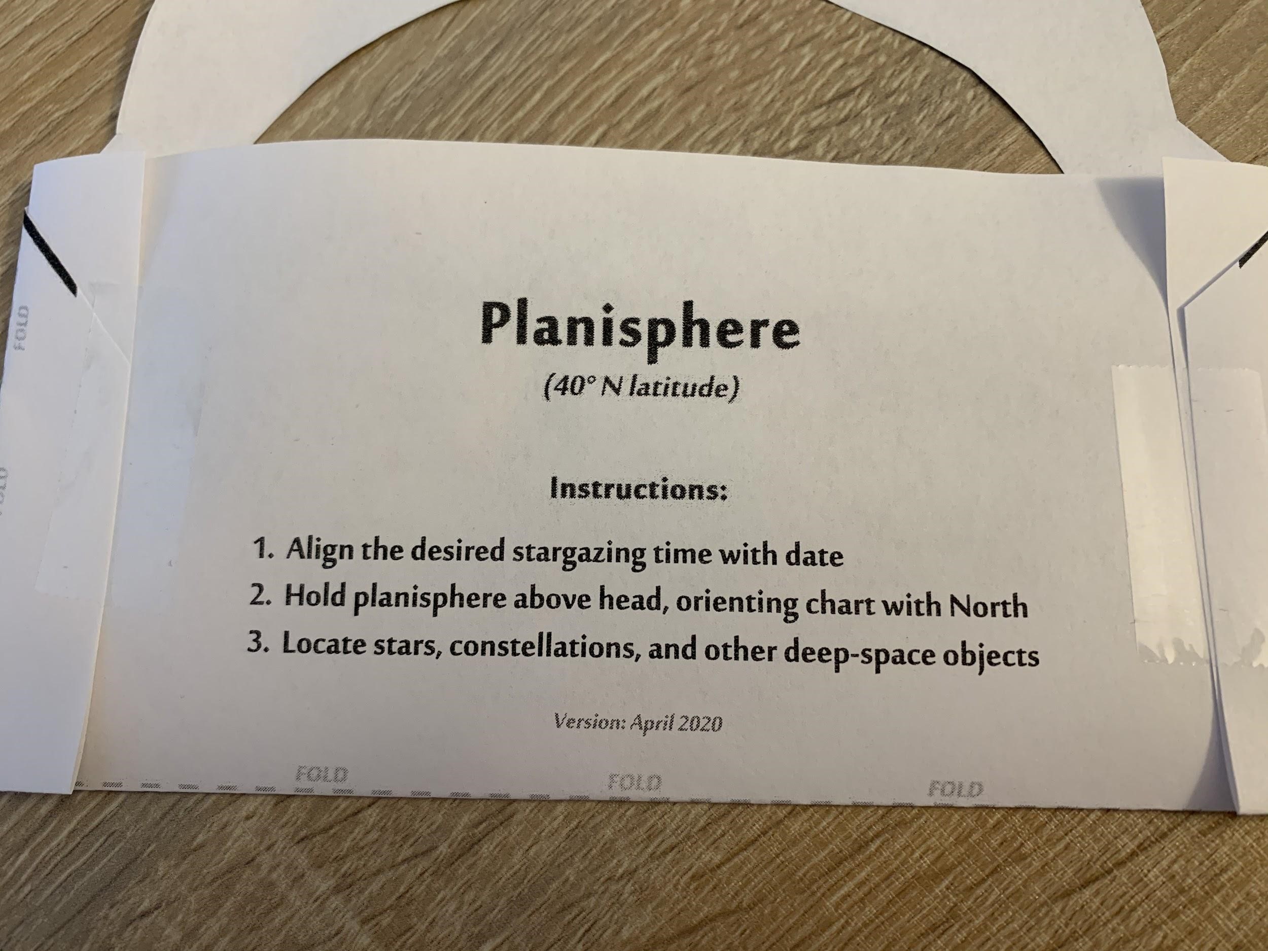 Make Your Own Planisphere : 7 Steps - Instructables