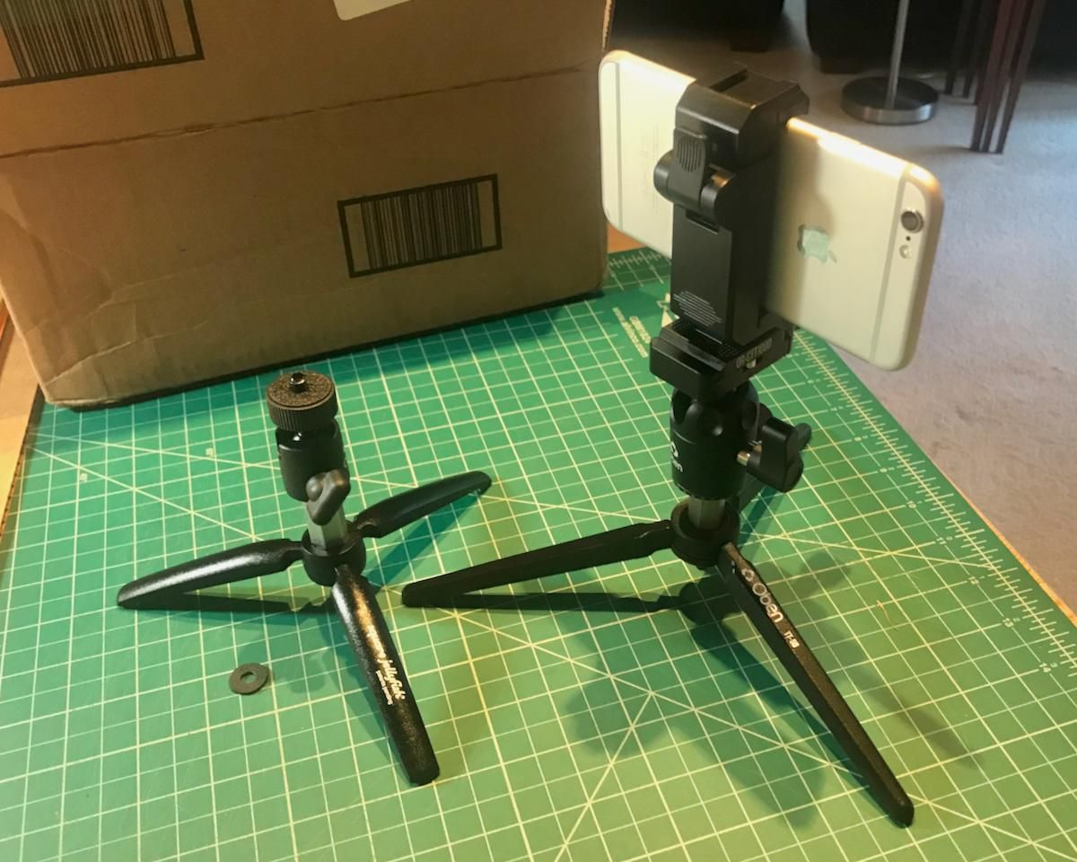 Parts-swap a Perfect Pair of Smartphone Tripods : 9 Steps - Instructables