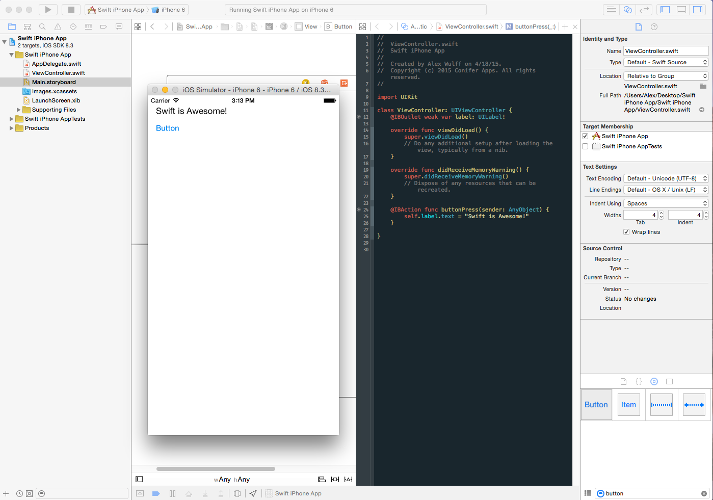 Make an IOS App With Swift : 6 Steps - Instructables
