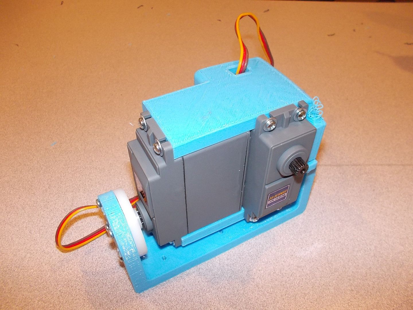 ASPIR: Full-Size 3D-Printed Humanoid Robot : 80 Steps (with Pictures ...