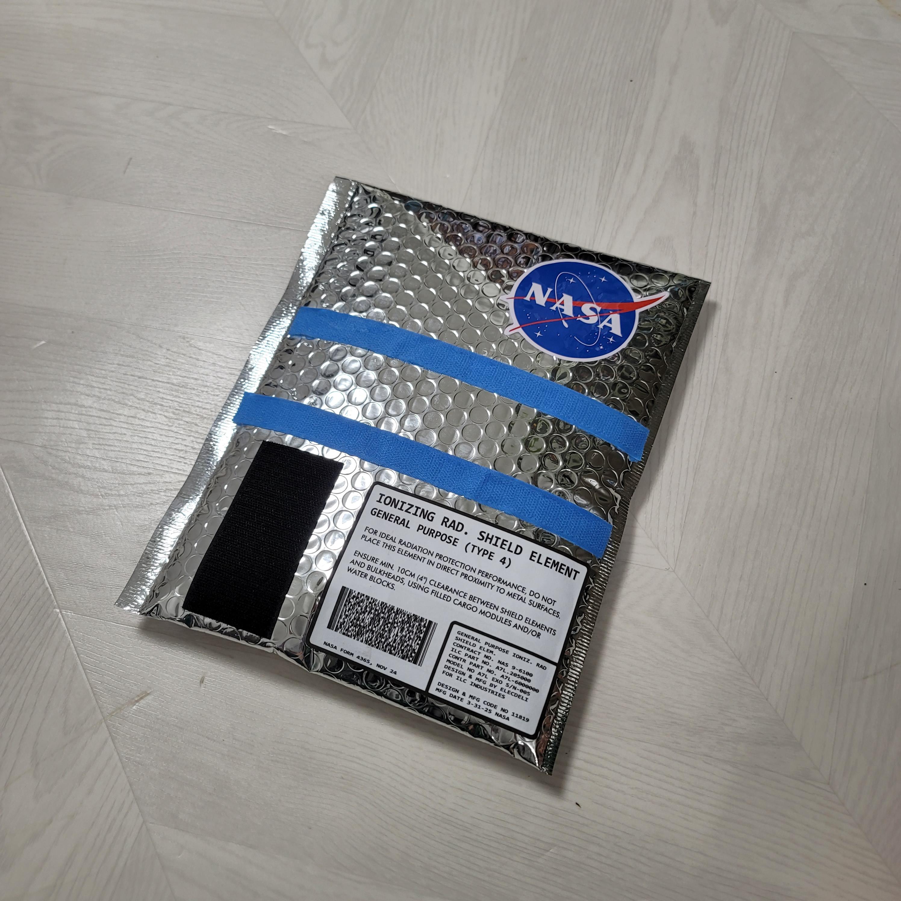 Cosmic Radiation Shielding Plate for Space! : 4 Steps (with Pictures ...