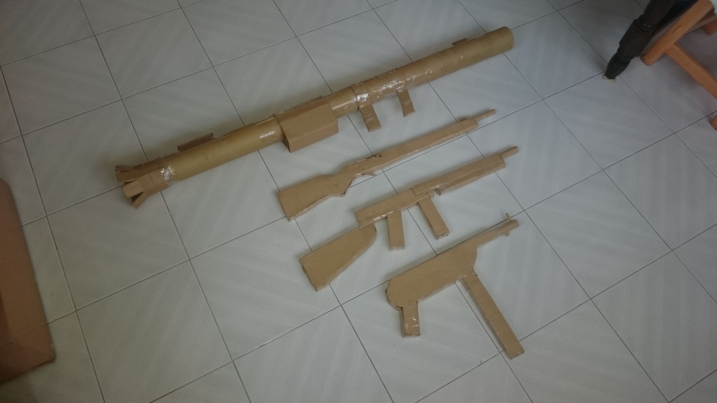 DIY Cardboard Bazooka : 11 Steps - Instructables