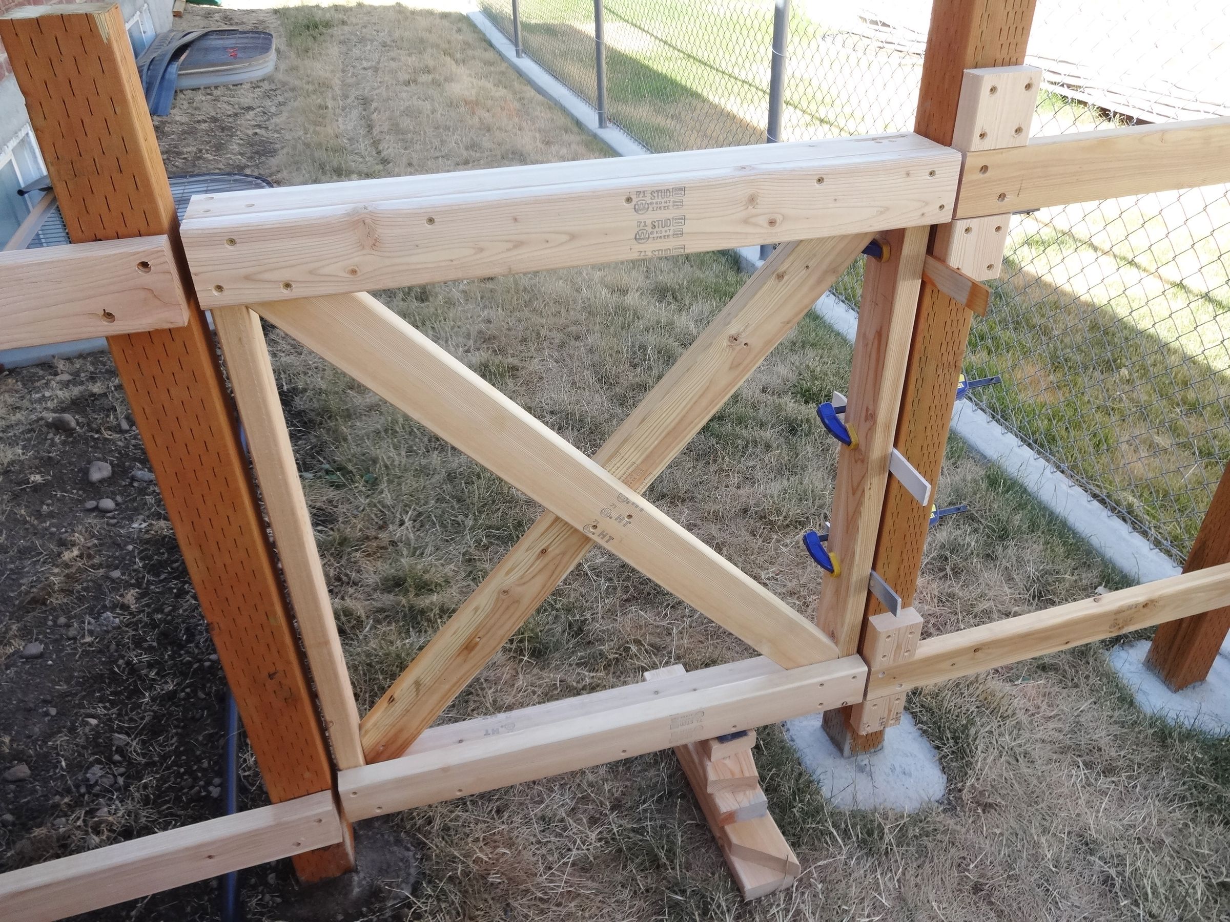 Build a Wooden Fence and Gate : 13 Steps (with Pictures) - Instructables