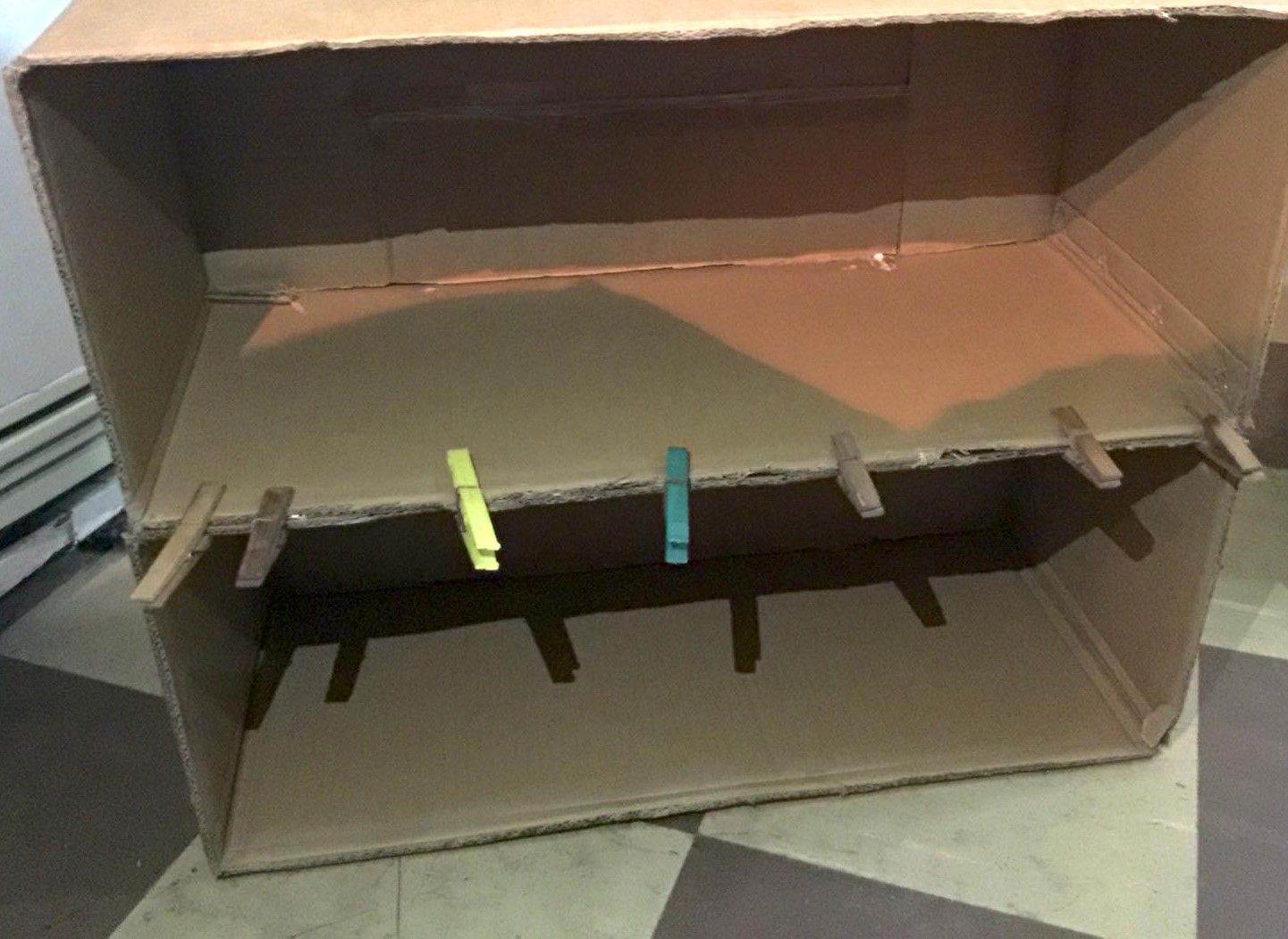 Turn Old Cheap CardBoard Box Into a Useful Premuim Storage Shelf With ...