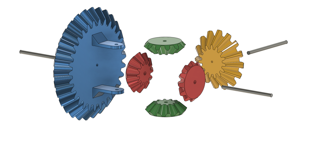 Designing and Building a Working Differential Gear : 9 Steps (with ...