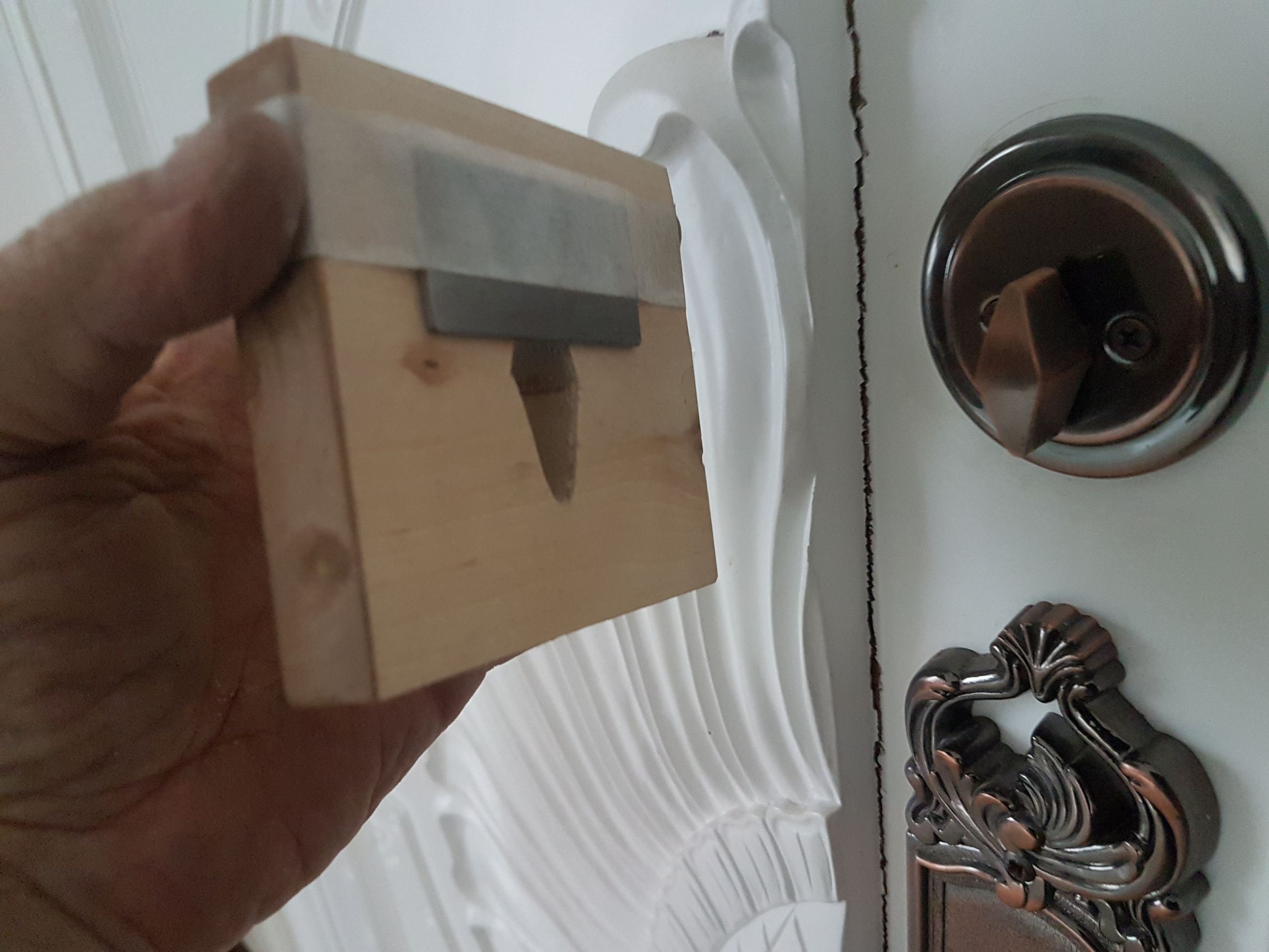A Way to Secure the Deadbolt From Inside : 10 Steps (with Pictures ...