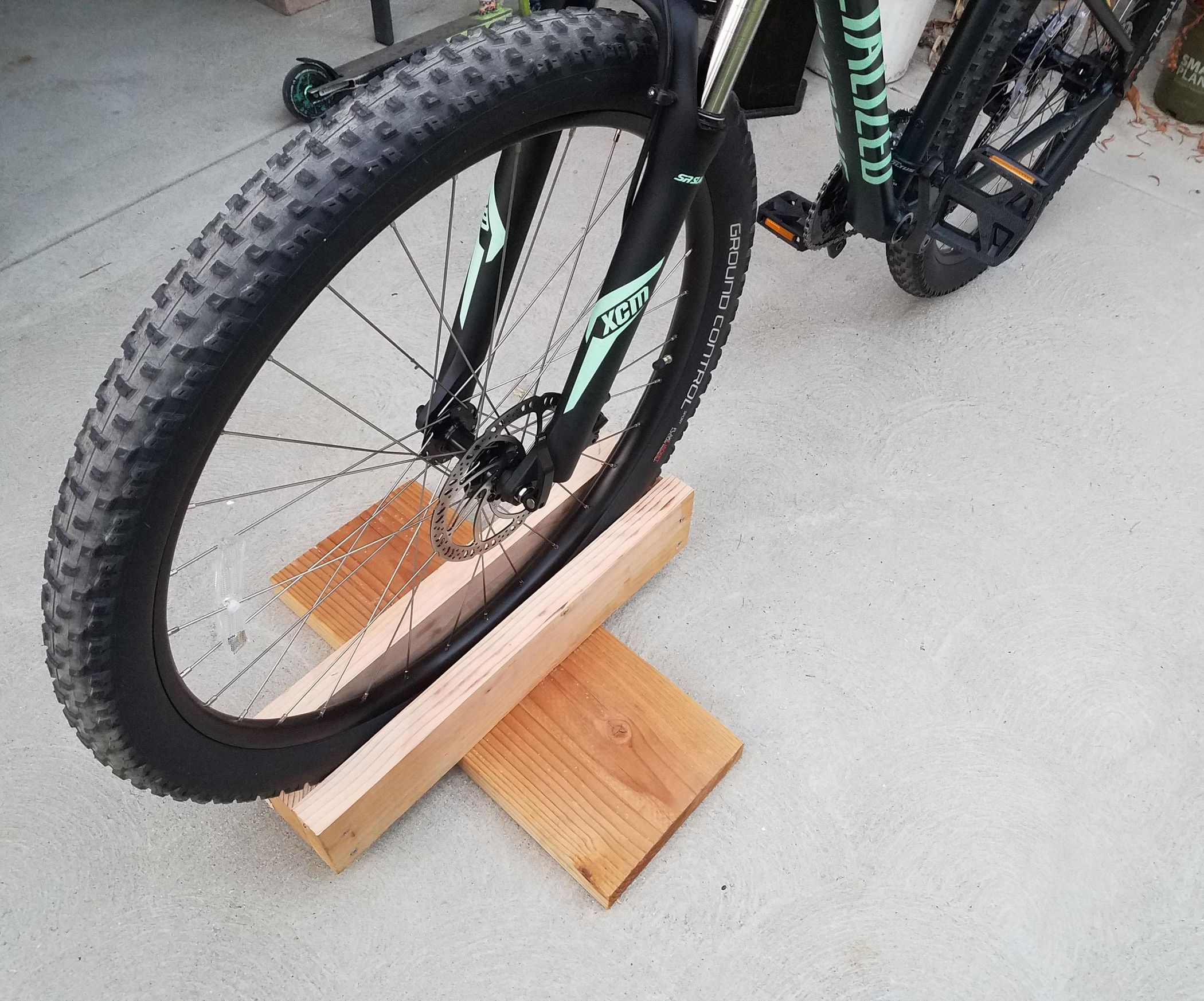 Scrap Wood to Bike Stand : 10 Steps - Instructables
