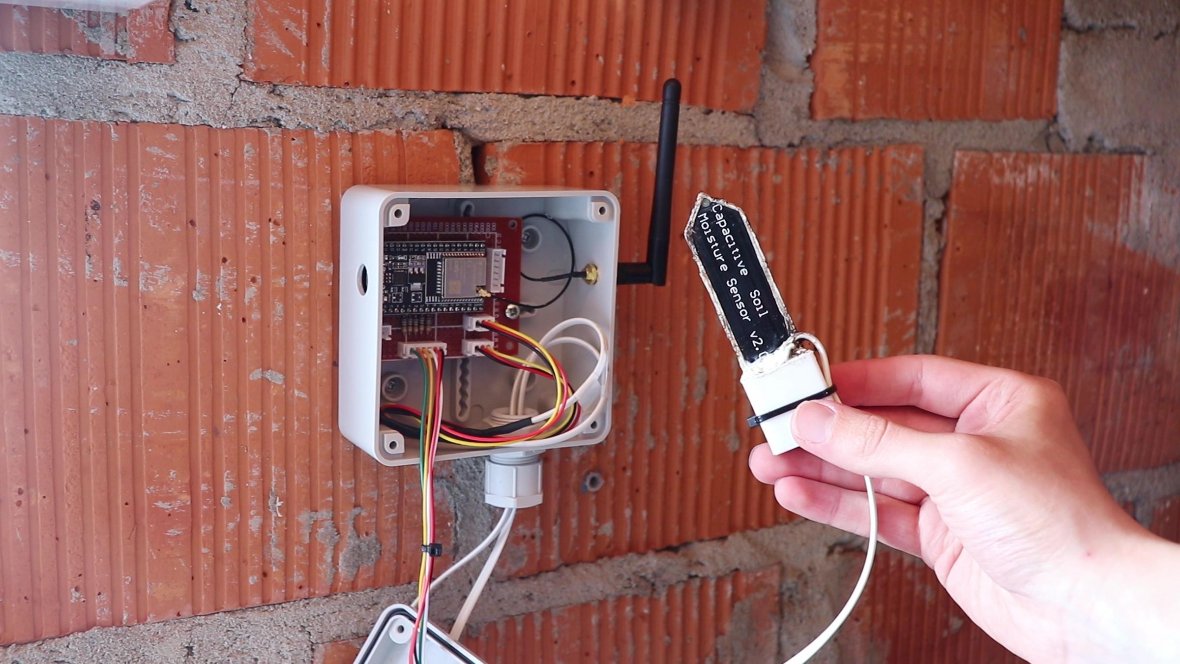 ESP32 Soil Moisture Sensors - DIY Automatic Watering System : 9 Steps ...