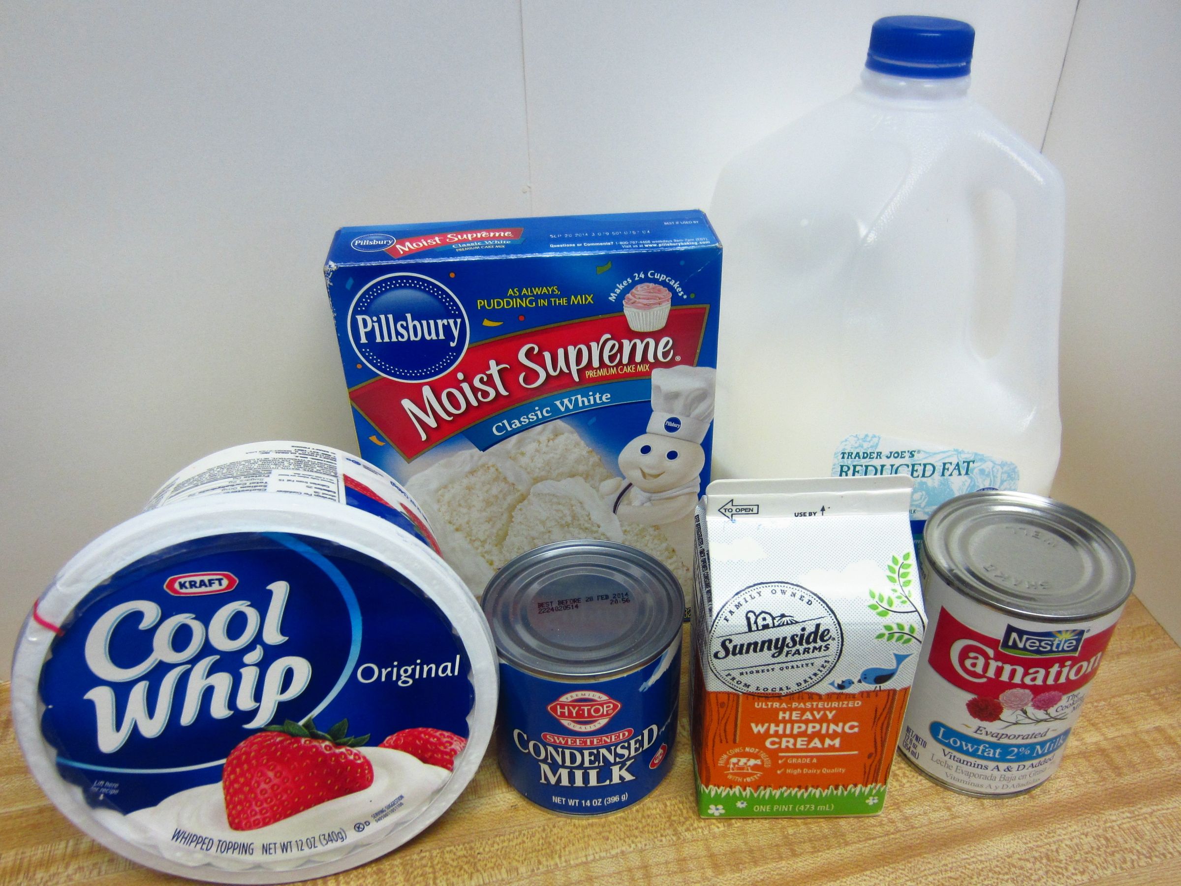 *CHEATER'S Tres Leches Cake: Perfect for Your Sweetheart : 3 Steps ...