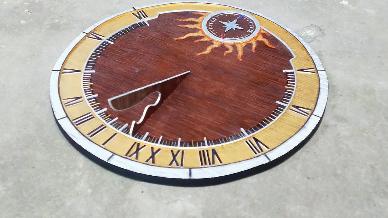 Ancient SUNDIAL Clock : 16 Steps (with Pictures) - Instructables