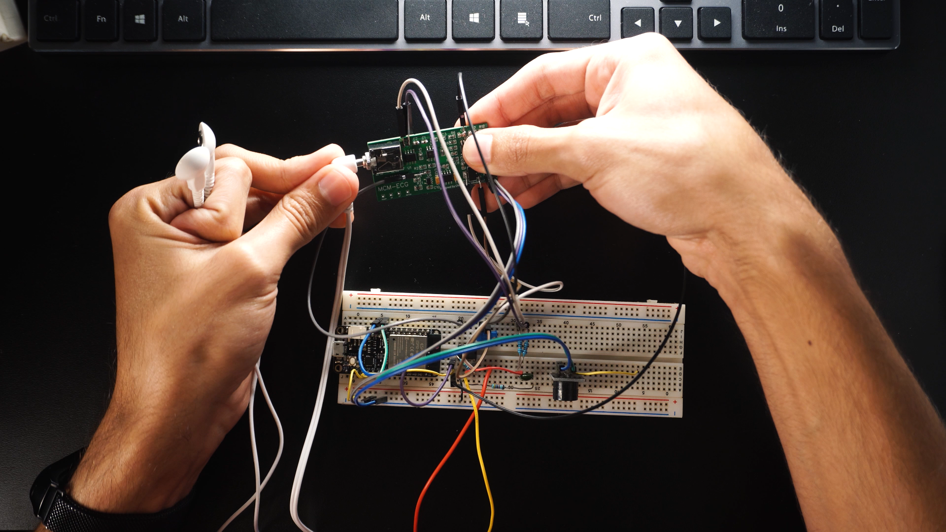 DIY ECG Heart Monitor | Analog Interface + Arduino : 8 Steps ...
