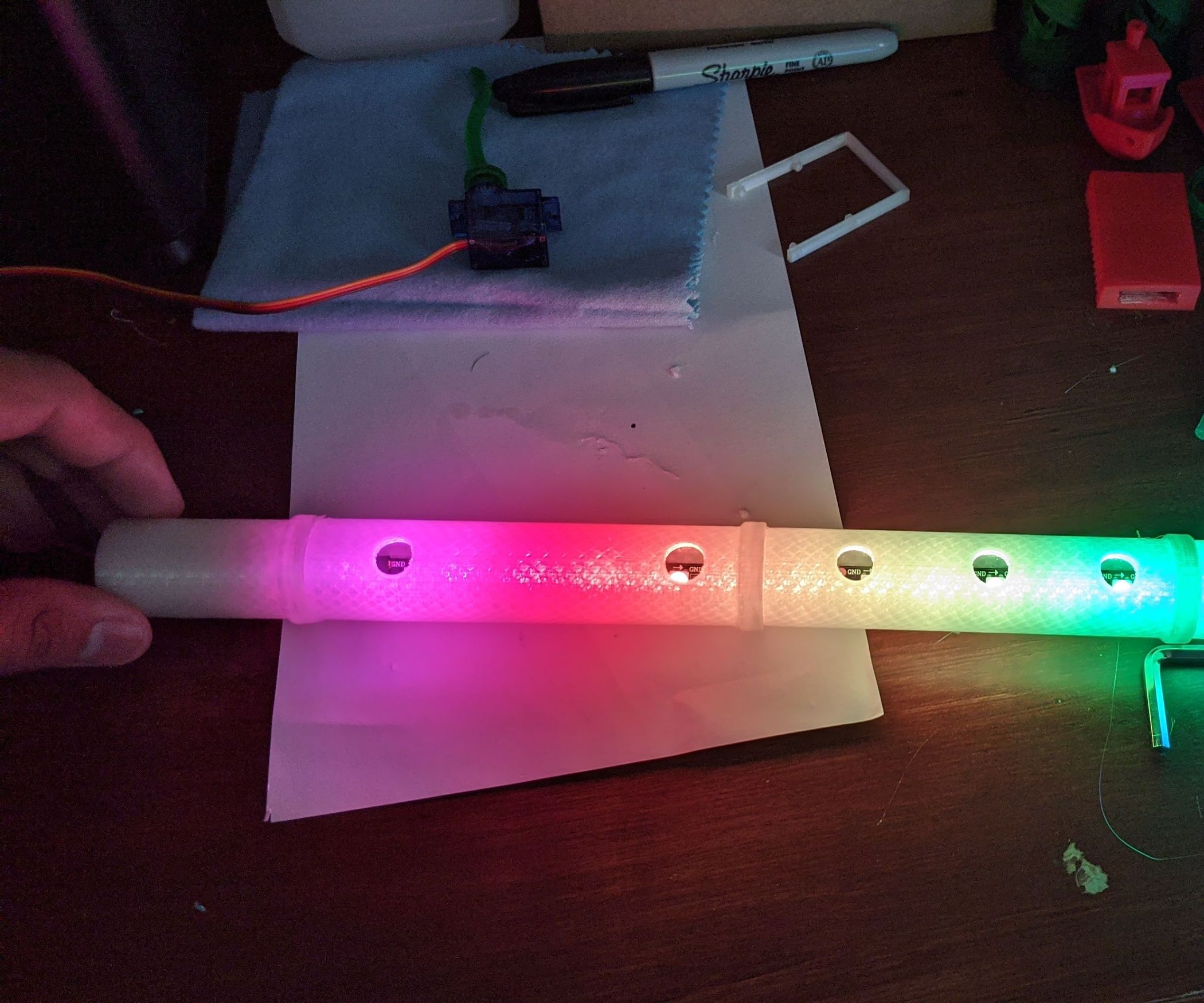 Rainbow Audio-Reactive Flute : 4 Steps (with Pictures) - Instructables