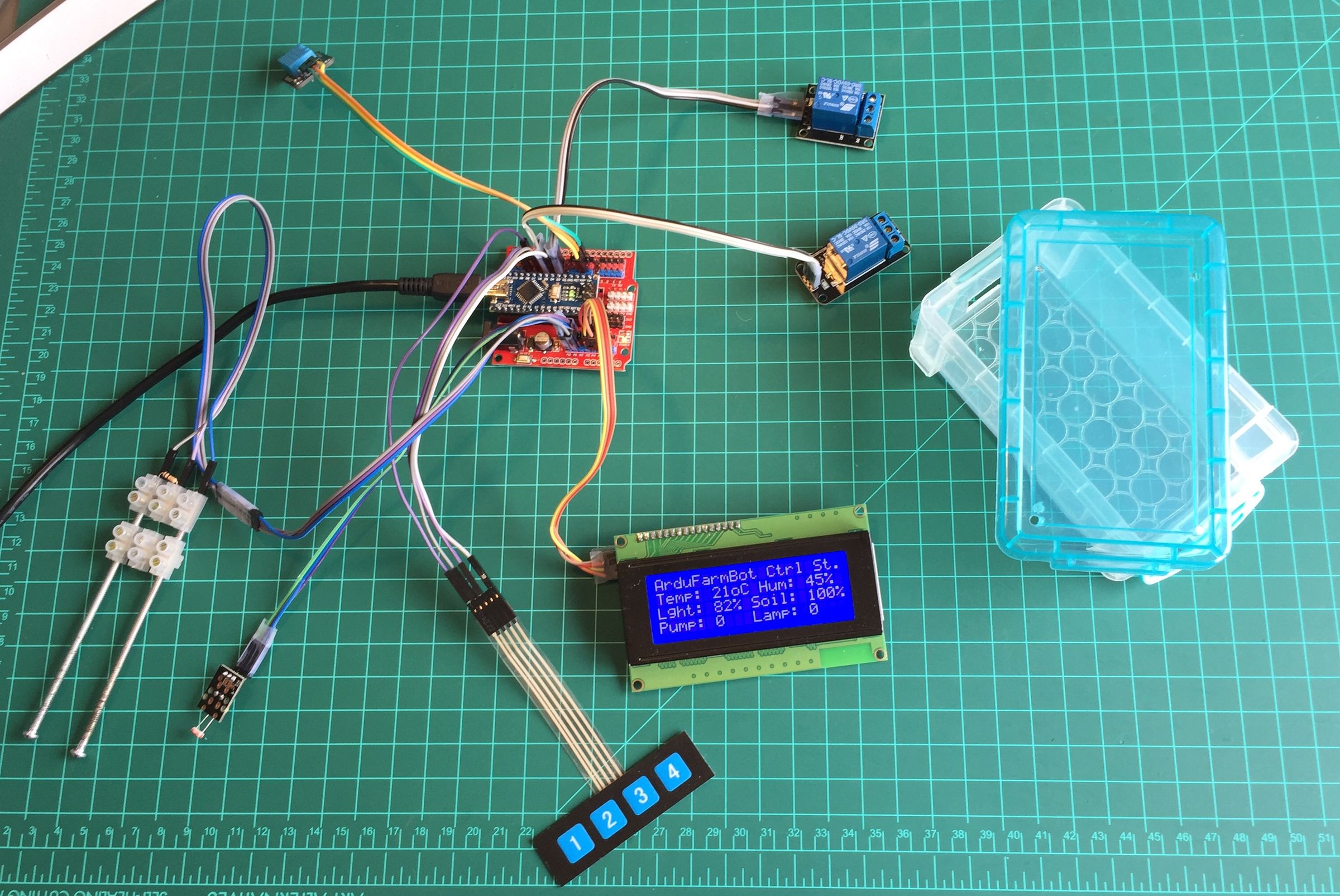 ArduFarmBot: Controlling a Tomato Home Farm Using Arduino and IoT : 13 ...
