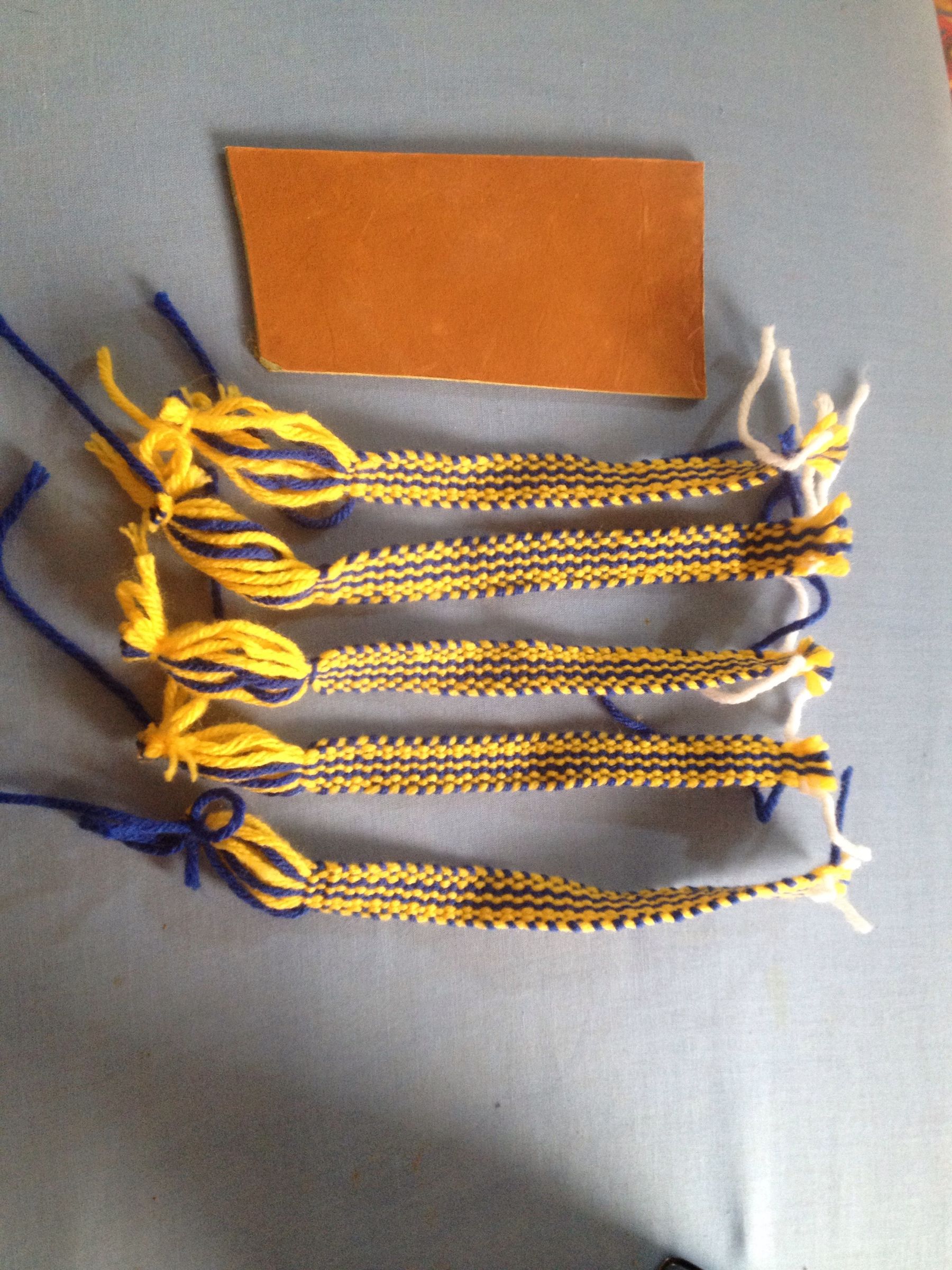 Make Fancy Hand Woven Bookmarks! : 6 Steps - Instructables