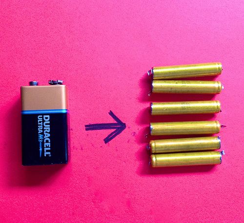 Get Six 1.5V Cells From One 9V Battery (with Pictures) - Instructables