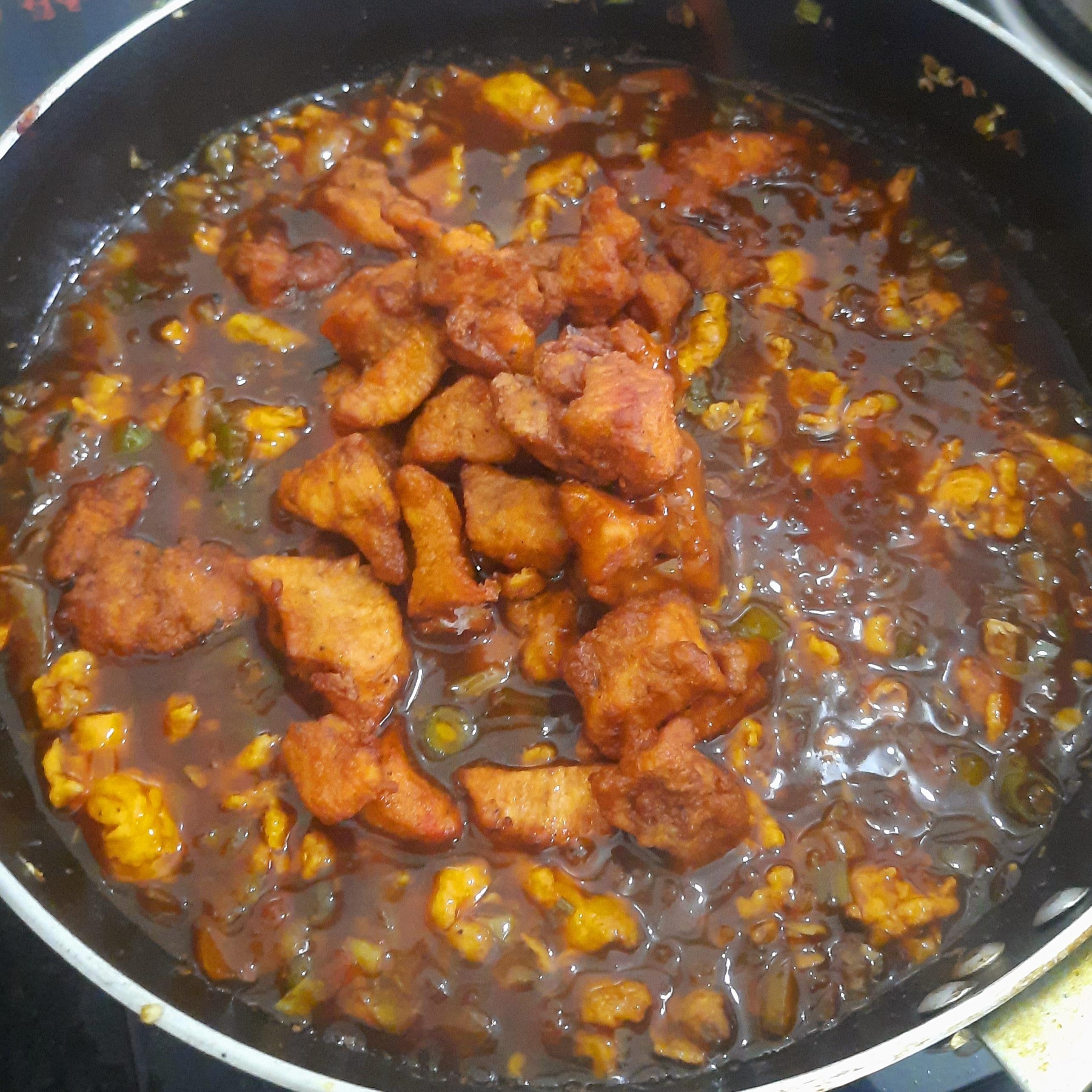 My Love for Chicken Is Real: Chicken Chopper Rice With Gravy : 20 Steps ...