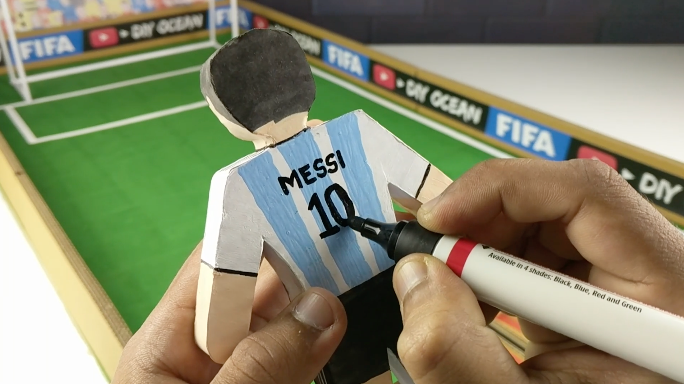 How to Make FIFA Penalty Football Board GAME From Cardboard DIY at HOME ...
