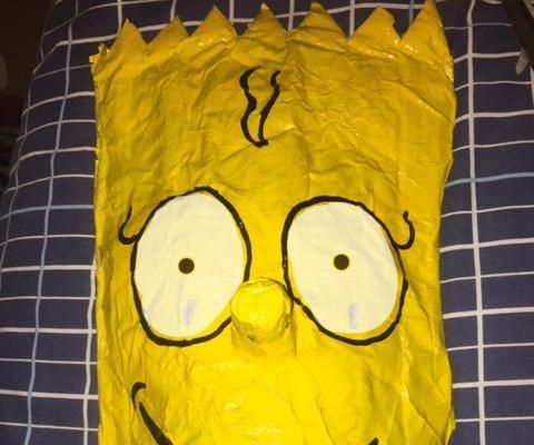 Bart Simpon Mask : 4 Steps - Instructables