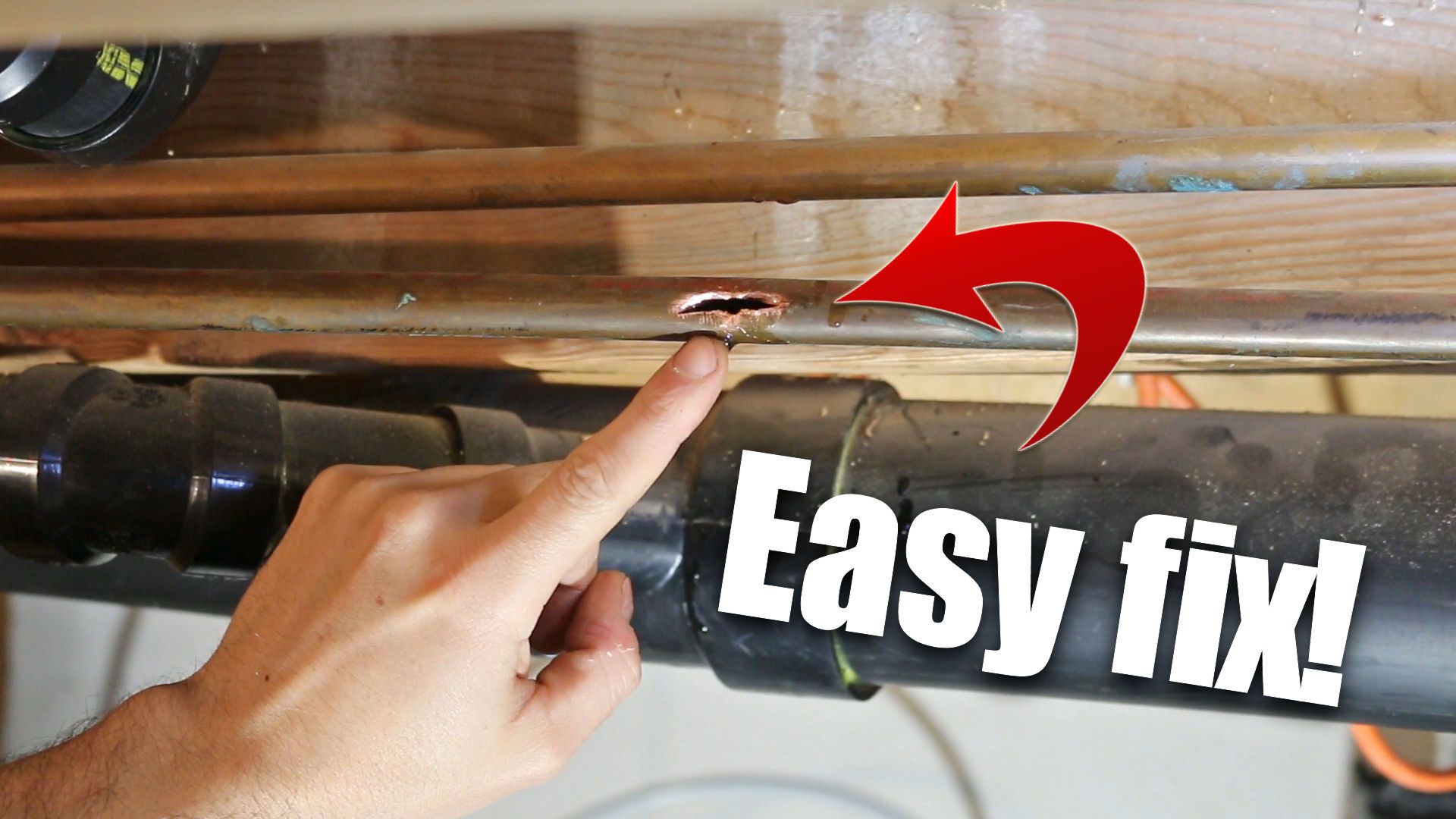 The EASIEST Way to Repair a Copper Pipe! : 4 Steps - Instructables