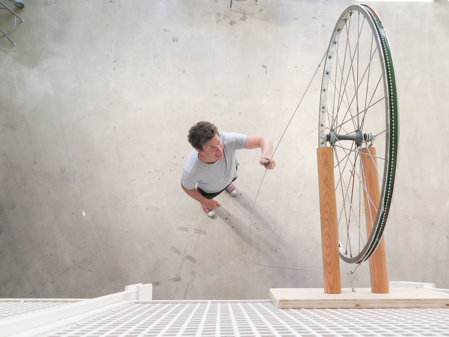 Bike Wheel Wave Machine! : 7 Steps (with Pictures) - Instructables