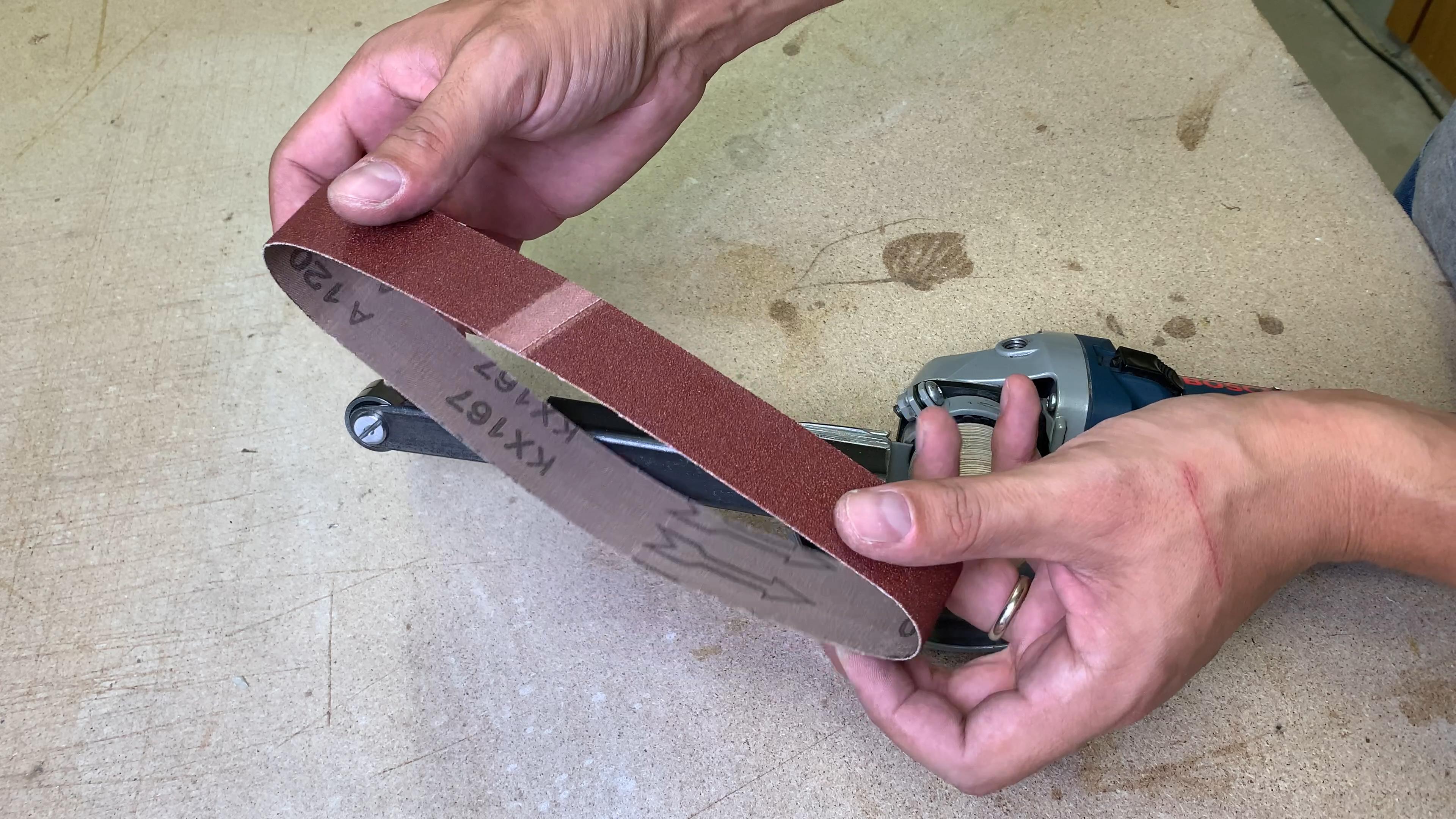 A Power File From an Angle Grinder : 15 Steps (with Pictures ...