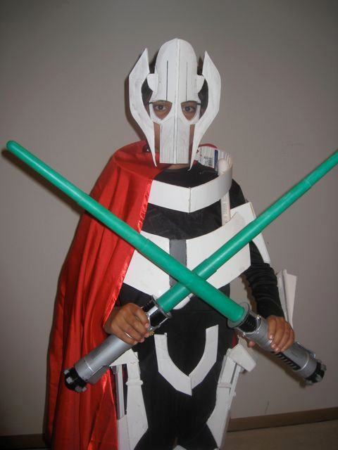 General Grievous Costume With 4 Arms
