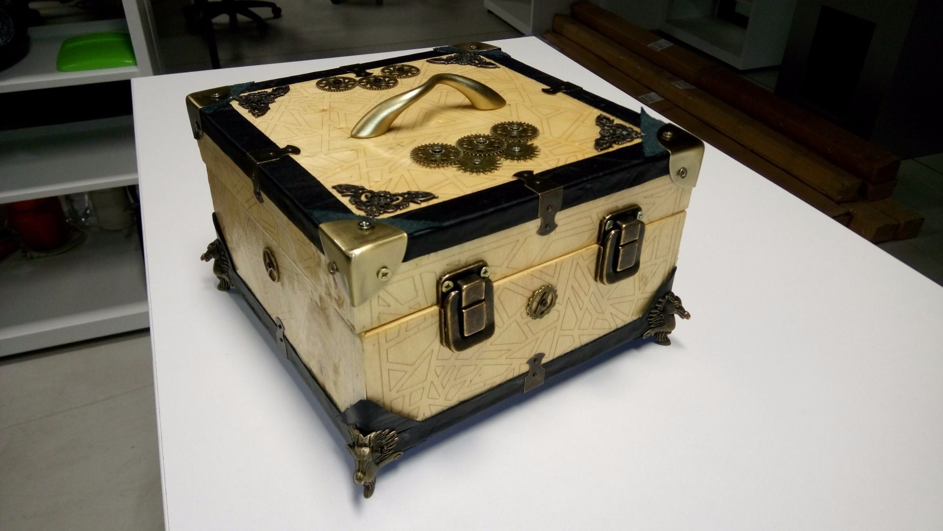 Steampunk Tool-Box for the Engineering Guy : 19 Steps (with Pictures ...