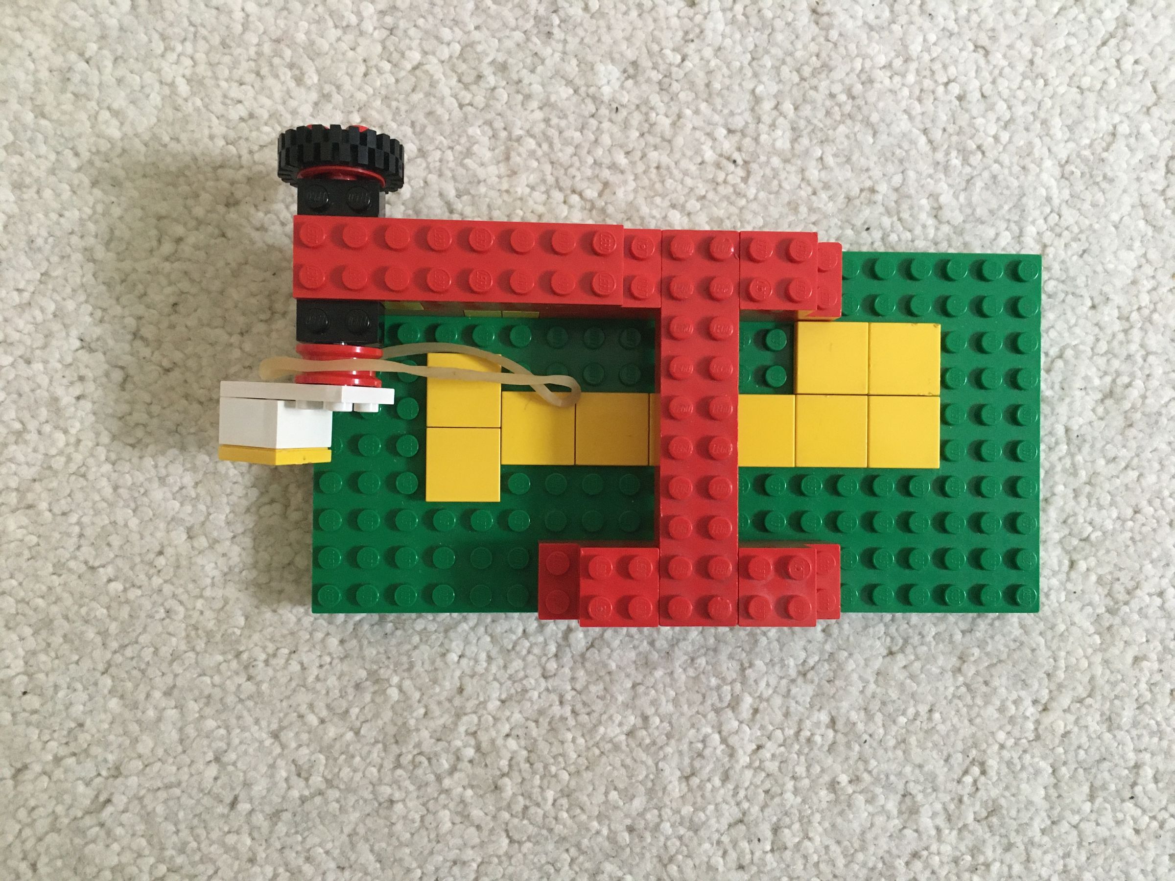 Lego Catapult Using Pivot, Lever and Wheel and Axel : 8 Steps (with ...