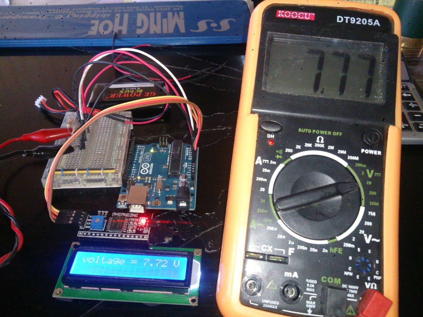 Arduino Battery Voltage Indicator : 5 Steps (with Pictures) - Instructables