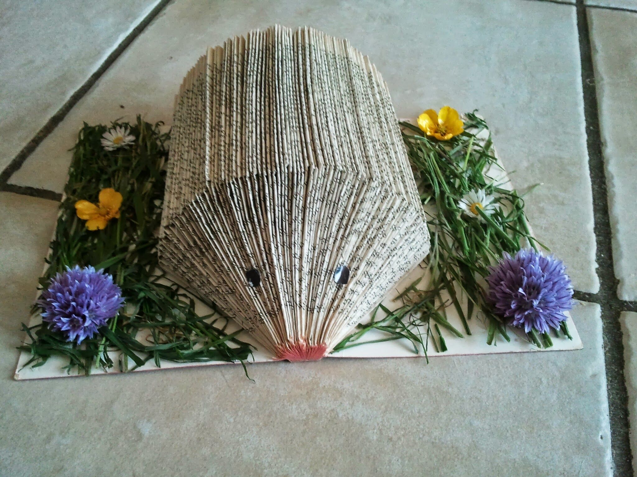 Make a Hedgehog With a Book - Instructables