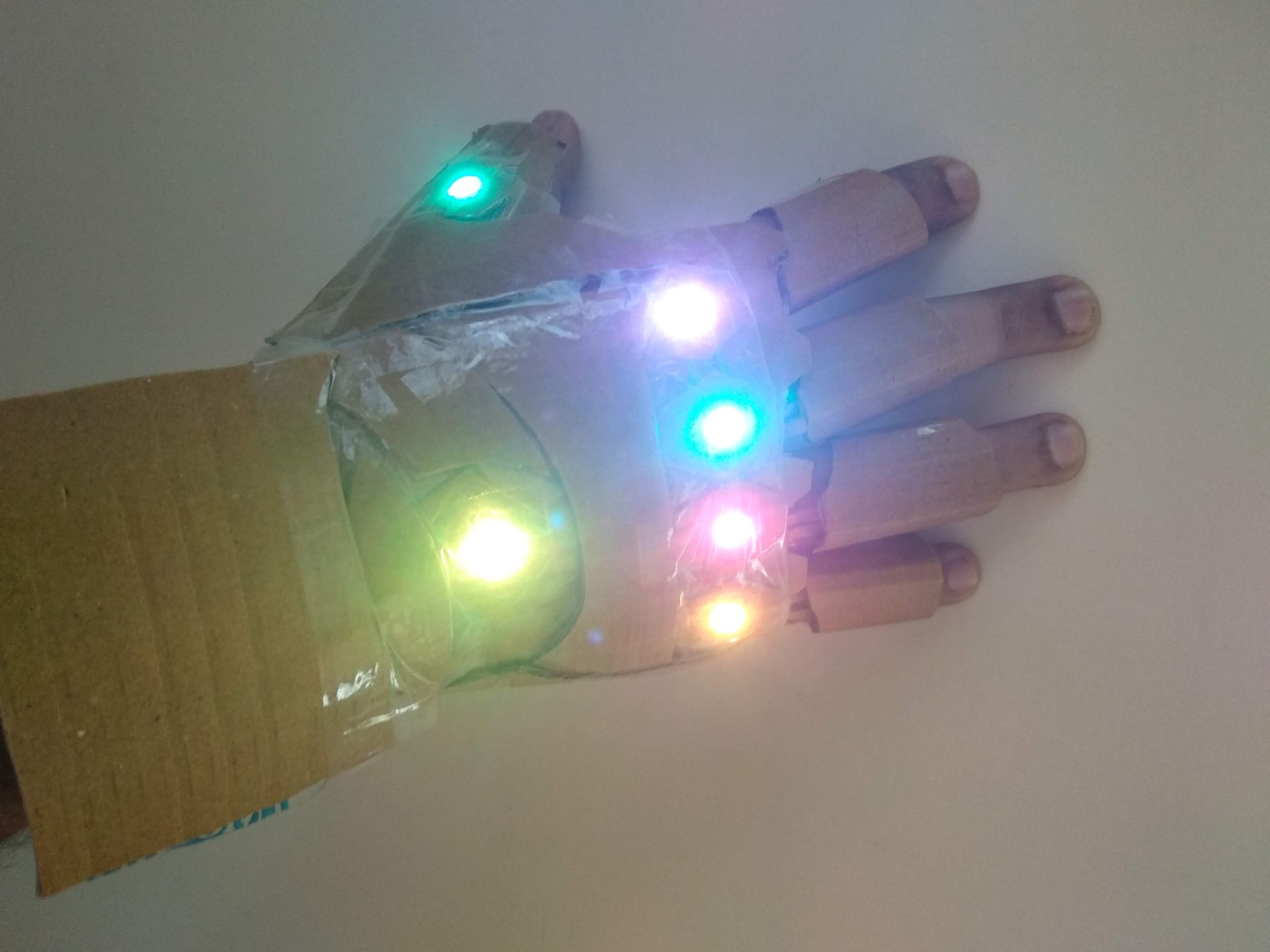 Custom Style Infinity Gauntlet : 6 Steps - Instructables