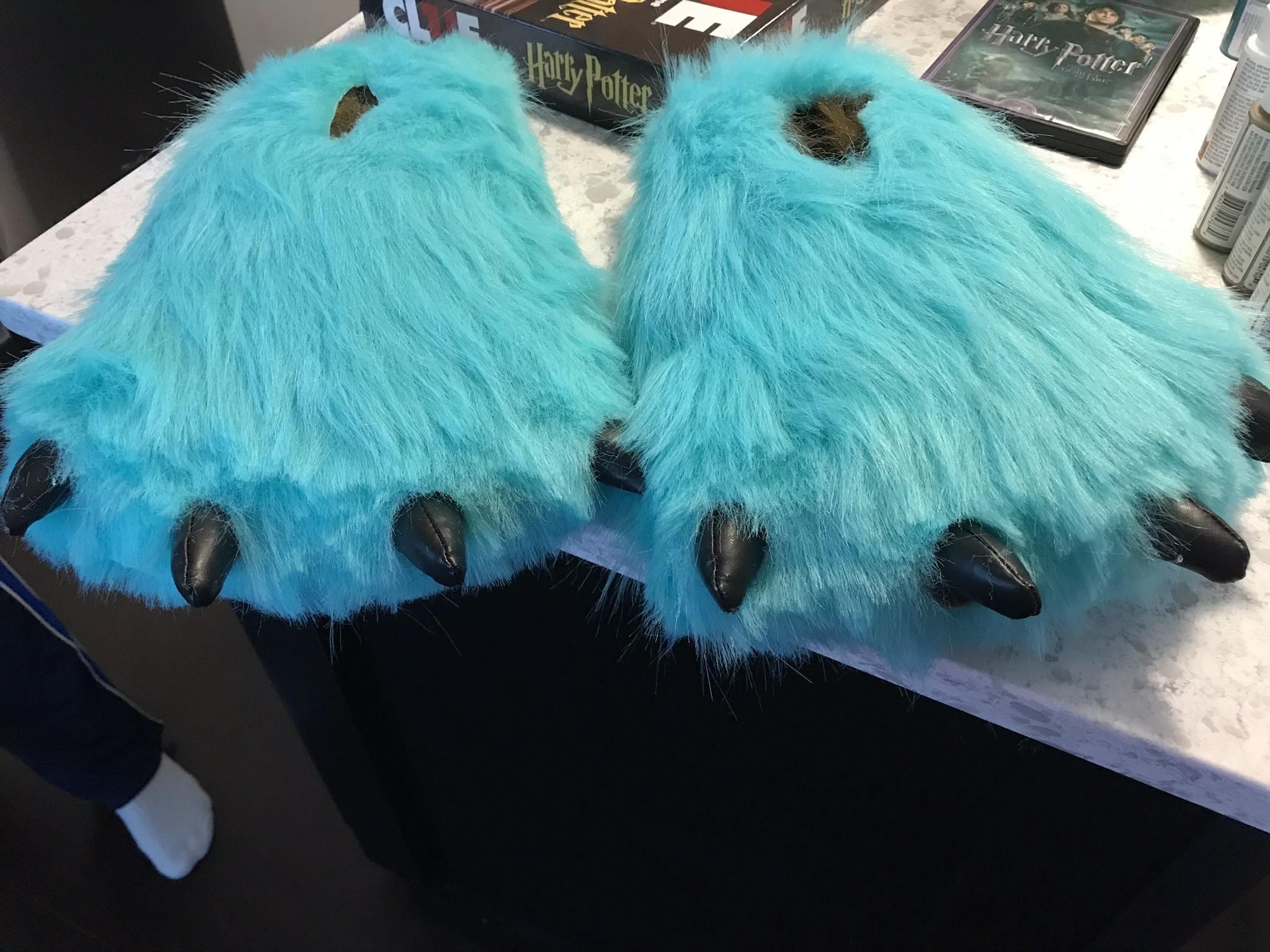 Sulley (Trademark Disney) Monster Homemade Halloween Costume : 11 Steps ...