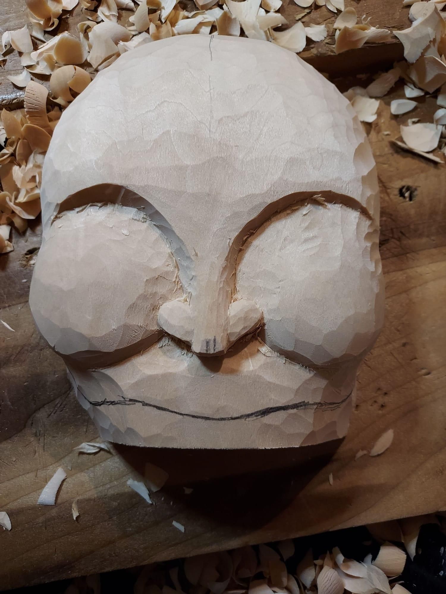 Getting Started With Traditional Wood Carving and Carving a Mask : 10 ...