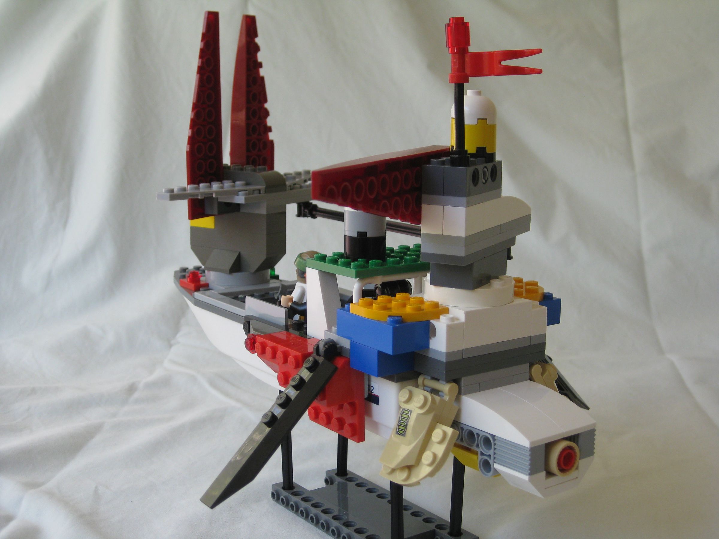 Lego Sky Pirate Skiff. - Instructables