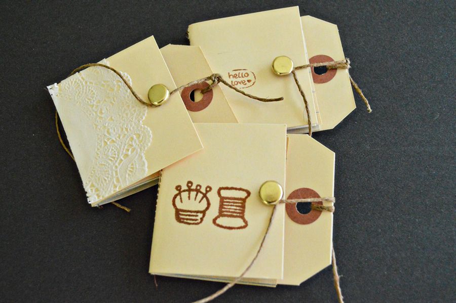 How to Make Little Hang Tag Notebooks! : 10 Steps (with Pictures ...