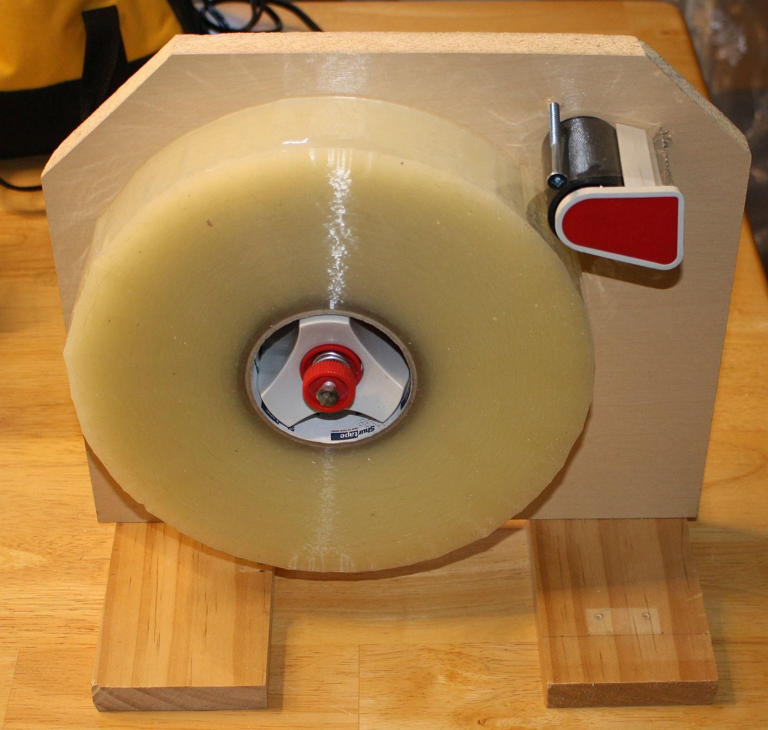 Tape Dispenser Recycled for Use With Large Packing Tape Rolls (from ...