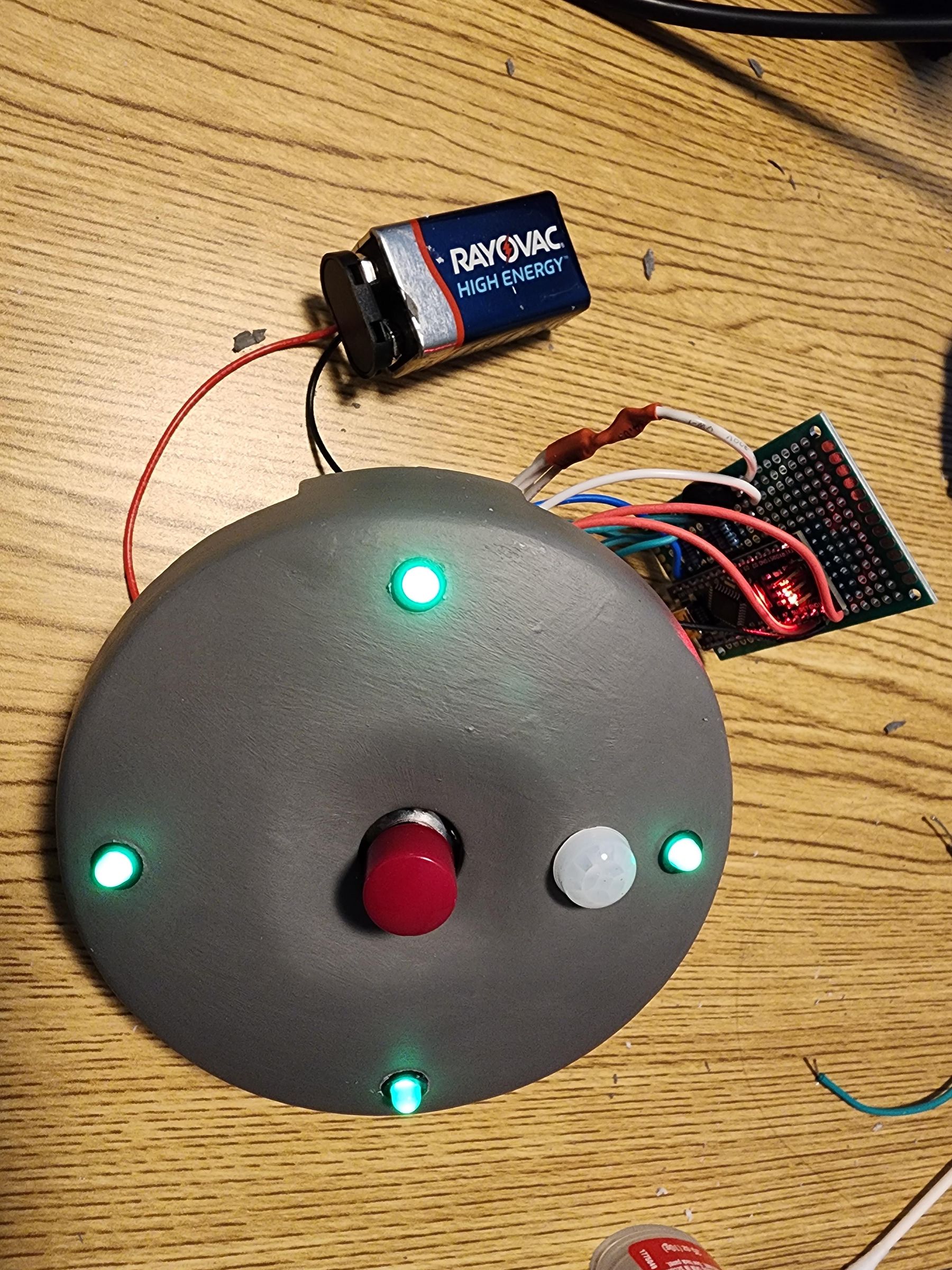 3D Printed Goldeneye Proximity Mine (with Arduino) : 8 Steps ...