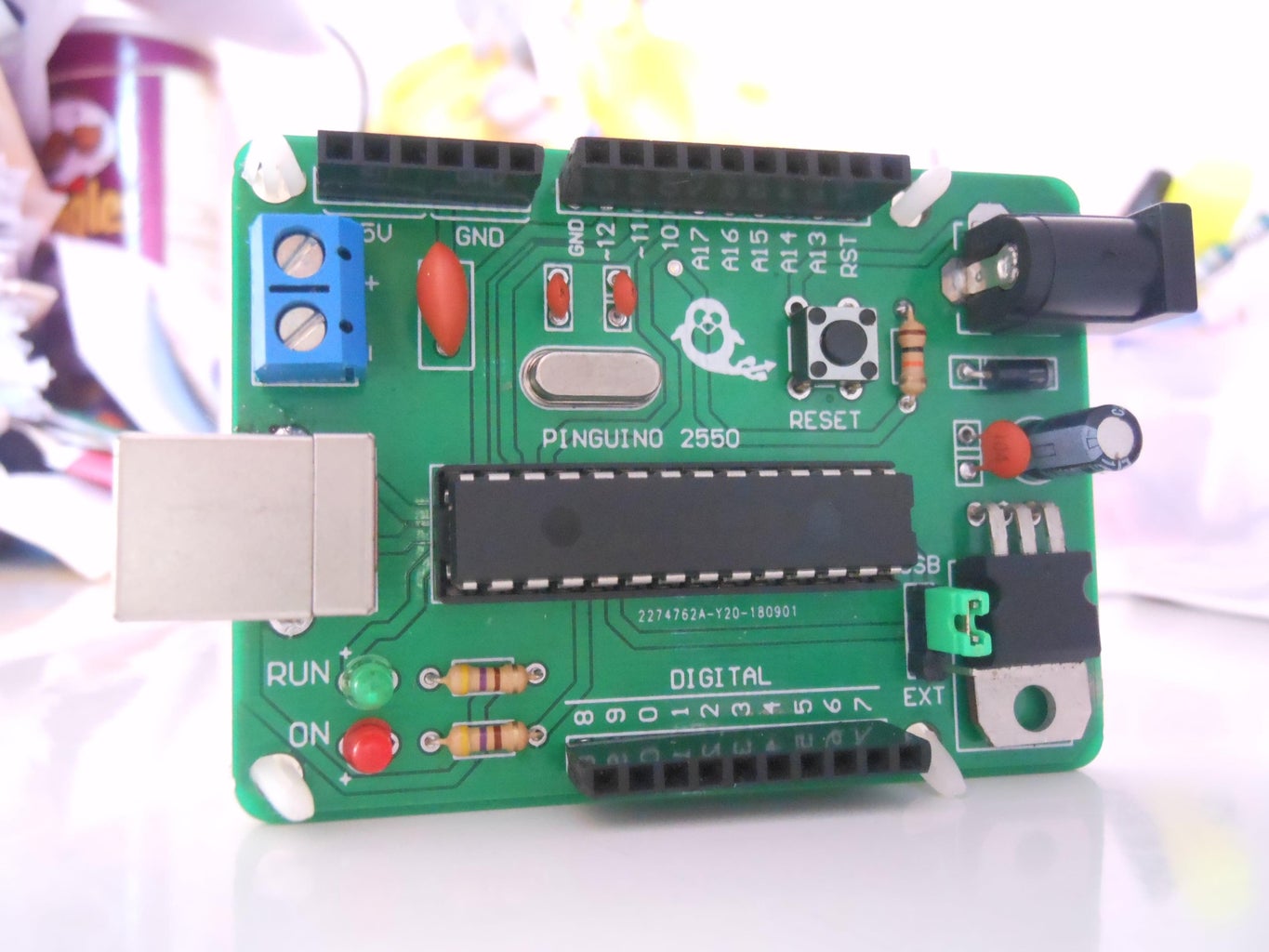 Pinguino Pic18F2550 : 10 Steps - Instructables Pinguino Pic18F2550 : 10 Steps - Instructables