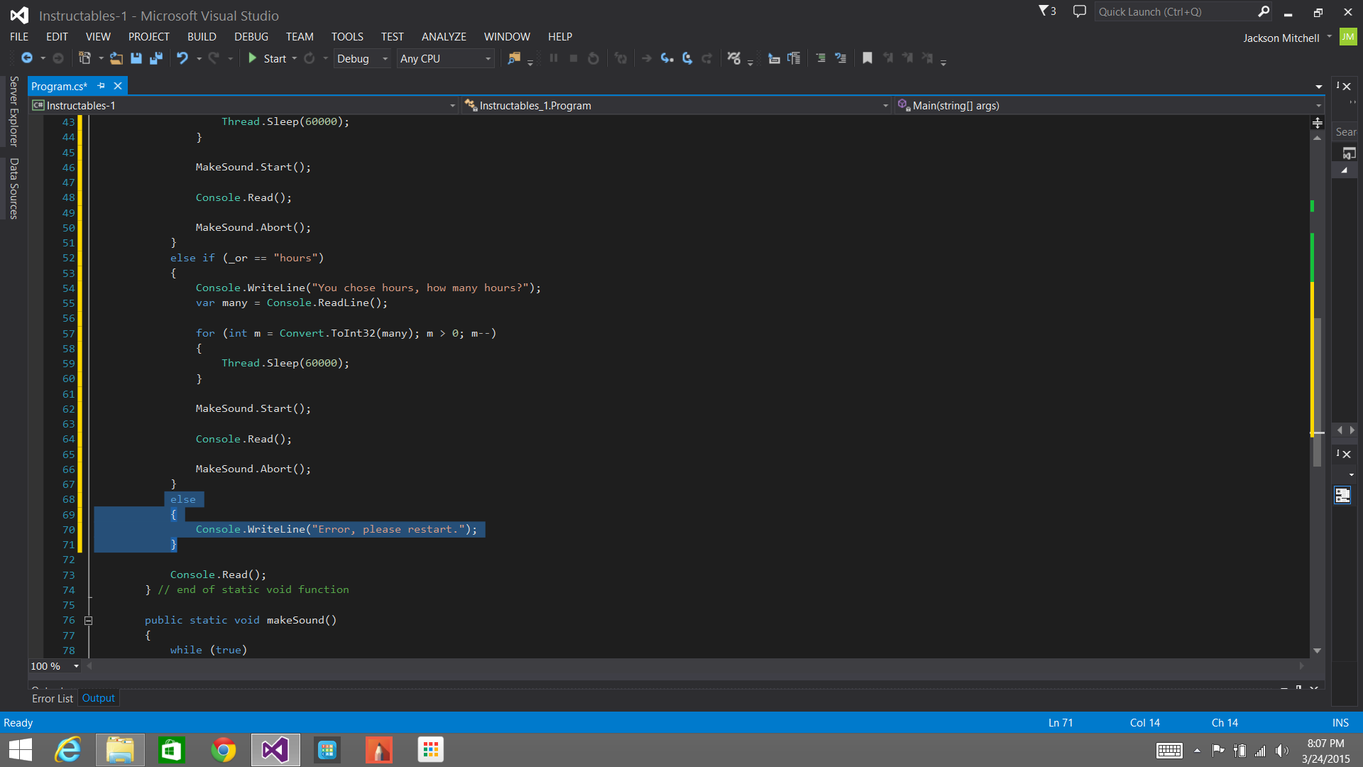 Make a Timer Using C# : 14 Steps - Instructables