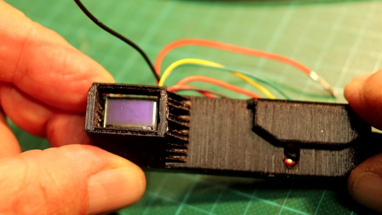 BLE Data Glasses With XIAO Microcontroller (only a Few Parts) : 10 ...