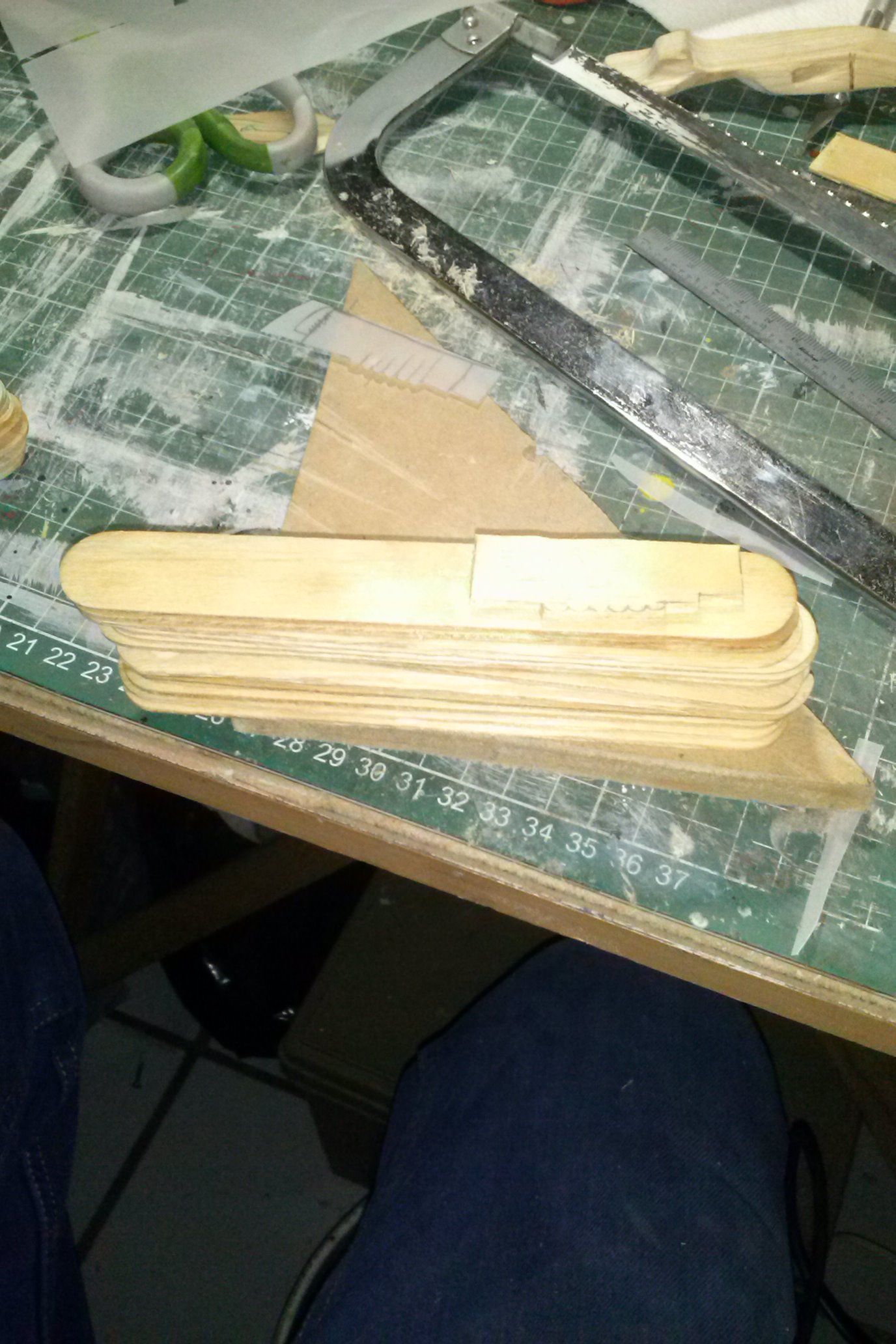 (Not So) Mini Lambda-Class Imperial Shuttle Popsicle Stick Model : 8 ...