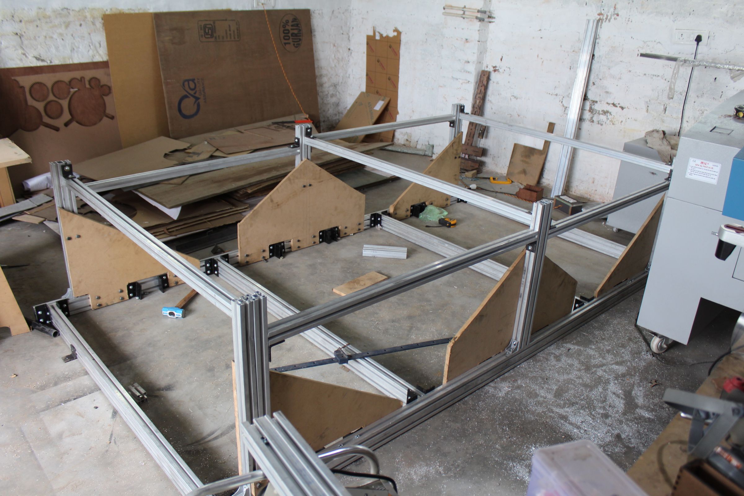 DIY CNC Router Build (large Format 5x10ft, Rack and Pinion) : 12 Steps ...